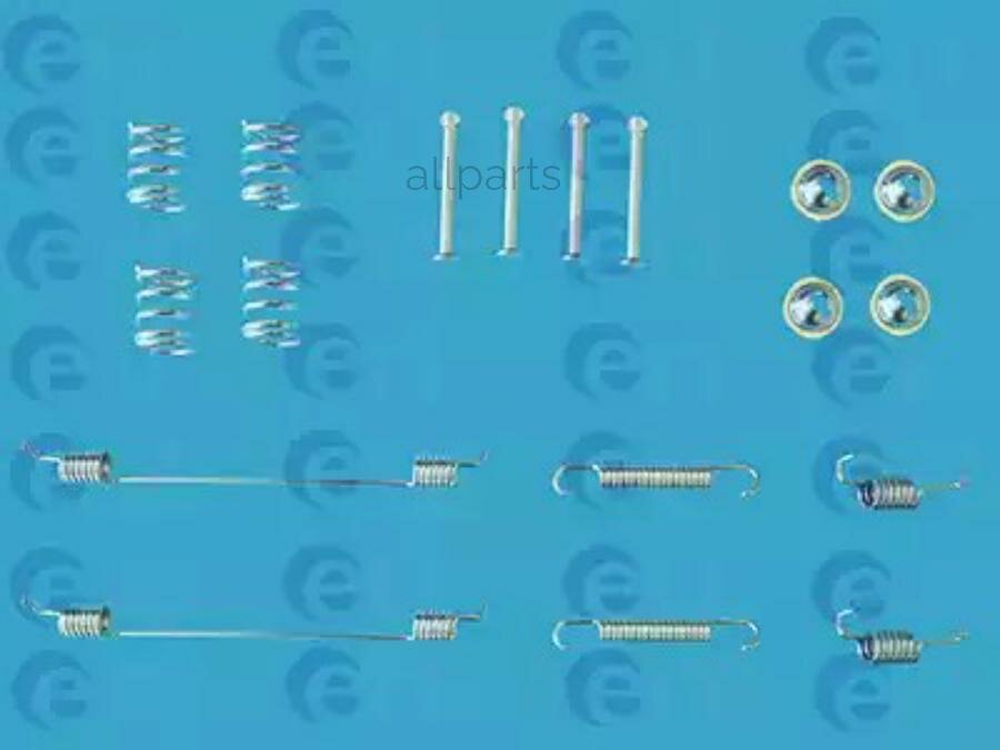 ERT 310025 Установочный к-кт задних колодок