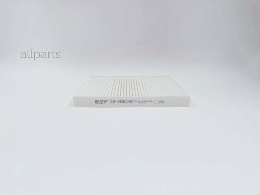 BIG FILTER GB-98038 Фильтр салона patriot (3163) профи (23602) с 2017 г. в.