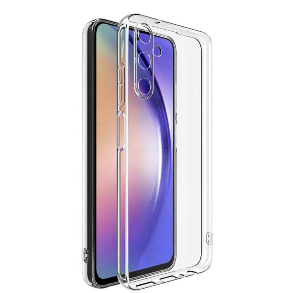 Силиконовый чехол для Samsung Galaxy A05s прозрачный