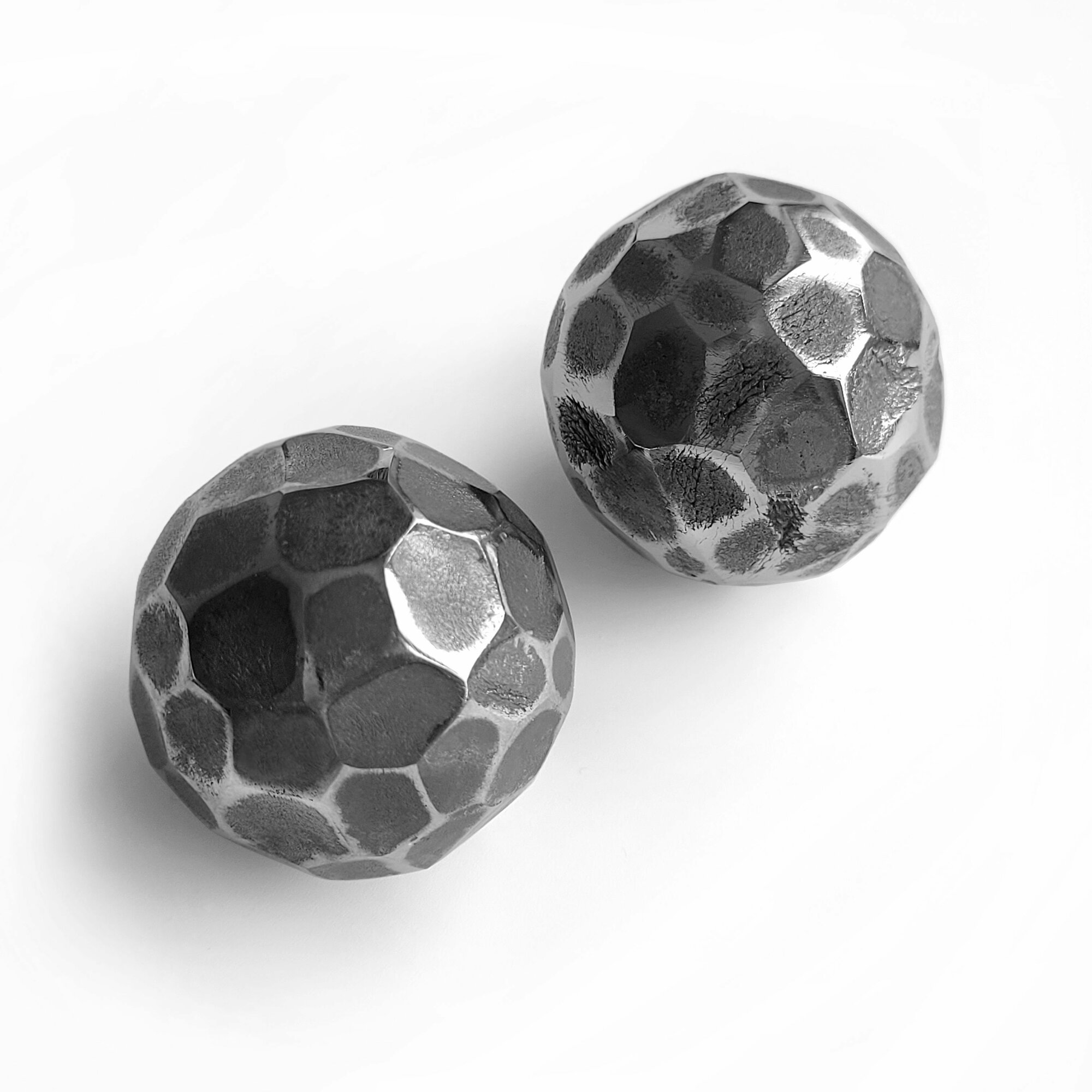 Шары титановые кованые 45 мм антистресс для рук аксессуары мужские ручная работа