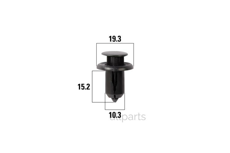 KRAFT KT106256 клипса пластмассовая