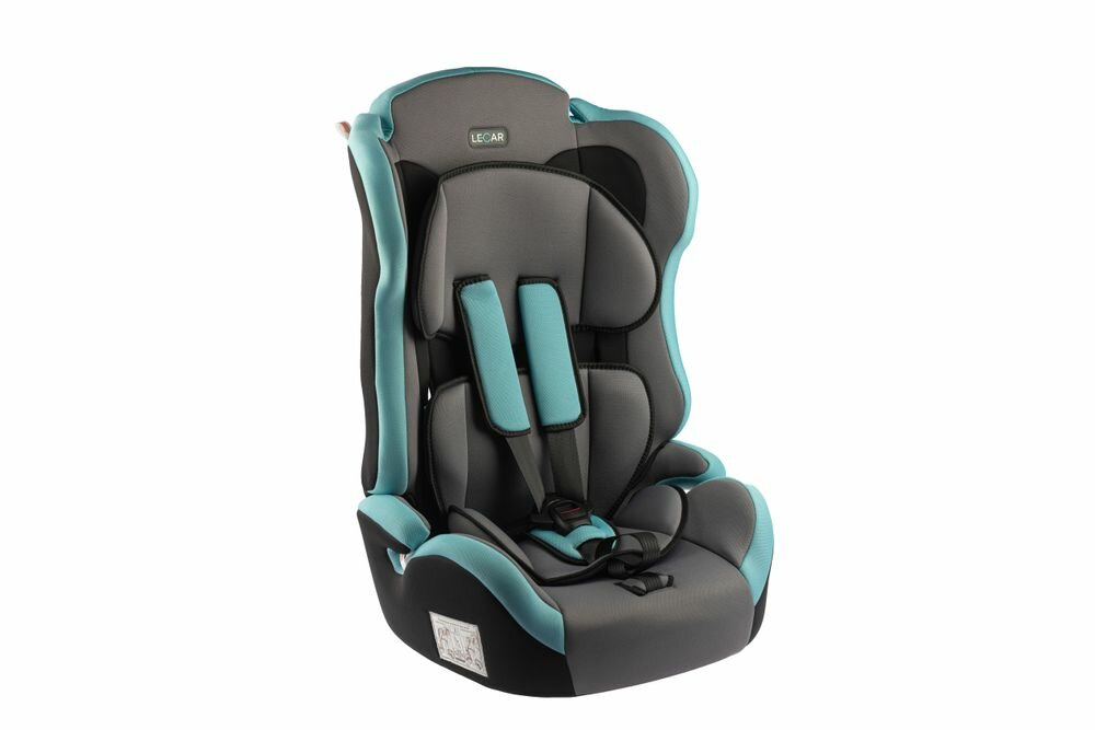 Удерживающее устройство для детей 003-G, г I/II/III, серый – бирюзовый LECAR