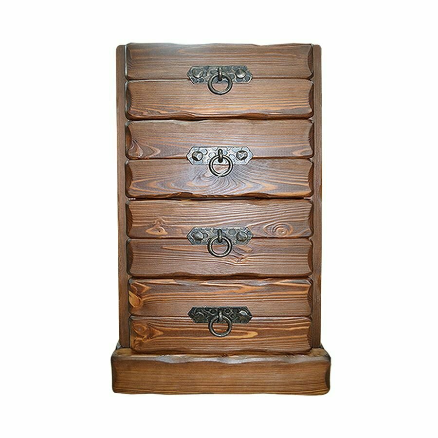 Ящик для кухни напольный (4 ящика) "Муромец" 70*59*Н82 рианна старый орех