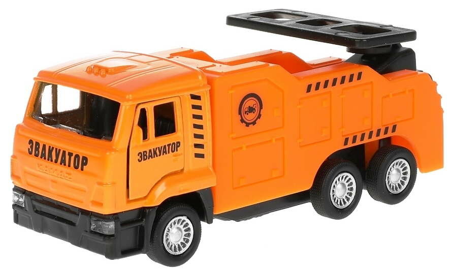 Машина металл KAMAZ kamaz 65201 эвакуатор 12 см, двери, подвижные детали