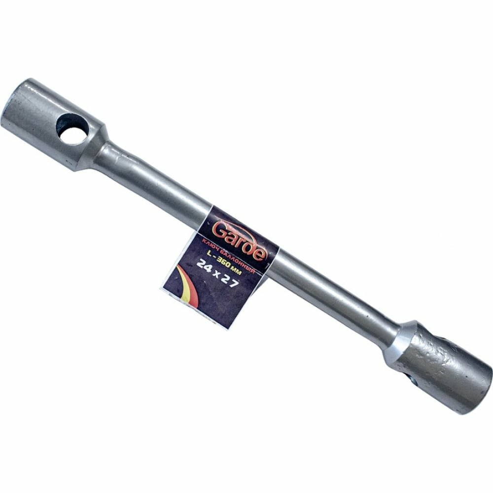 Баллонный ключ Garde 24х27 Газель а/м Камаз L-360 мм труба 20 мм KB2701