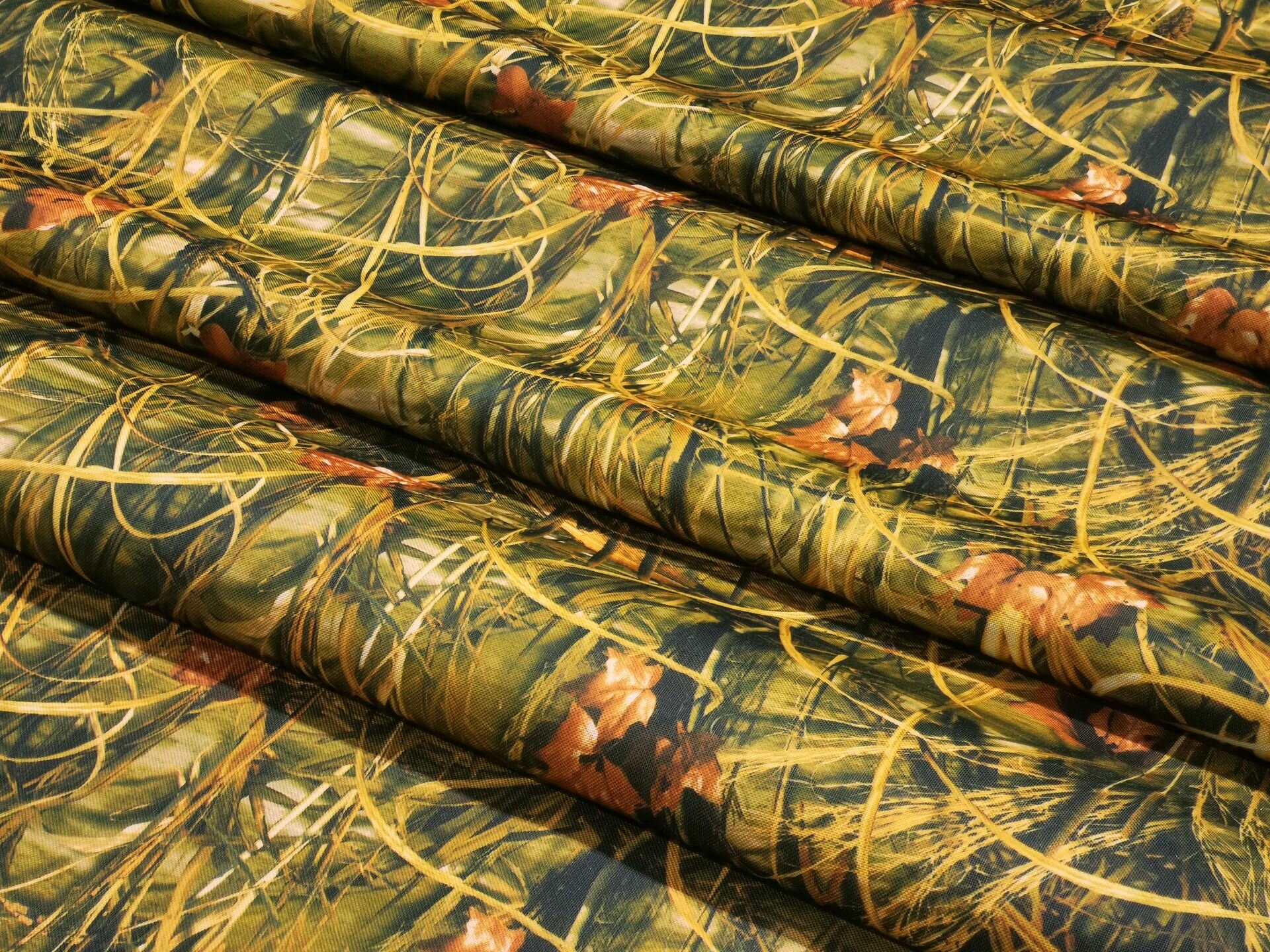 Ткань 600*300ПВХ камуфляж Камыш