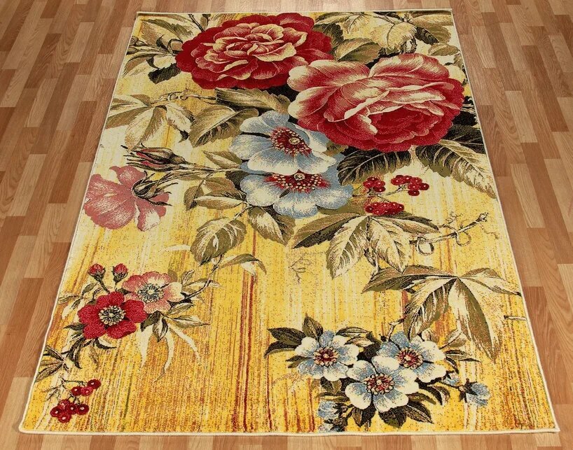 Ковер шерстяной монгольский на пол в гостиную в спальню 160х230 см модерн современный ворс 10 мм 408504 Kover-Russia