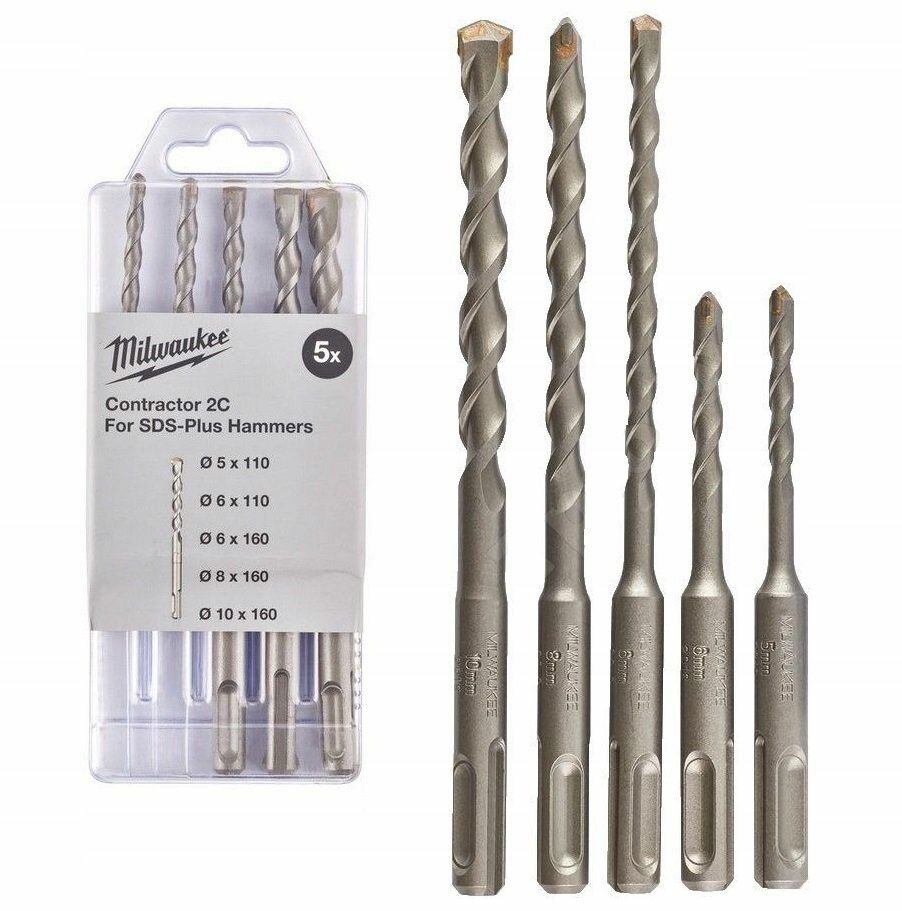 Набор буров SDS+ CONTRACTOR 5 шт Milwaukee 4932471242