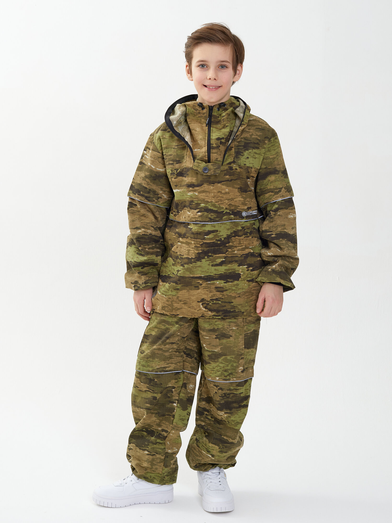 Костюм летний Антигнус-Люкс детский, ткань твил-пич, цвет кобра, р.26-28/104-110