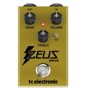 Педаль эффектов Tc Electronic ZEUS DRIVE OVERDRIVE