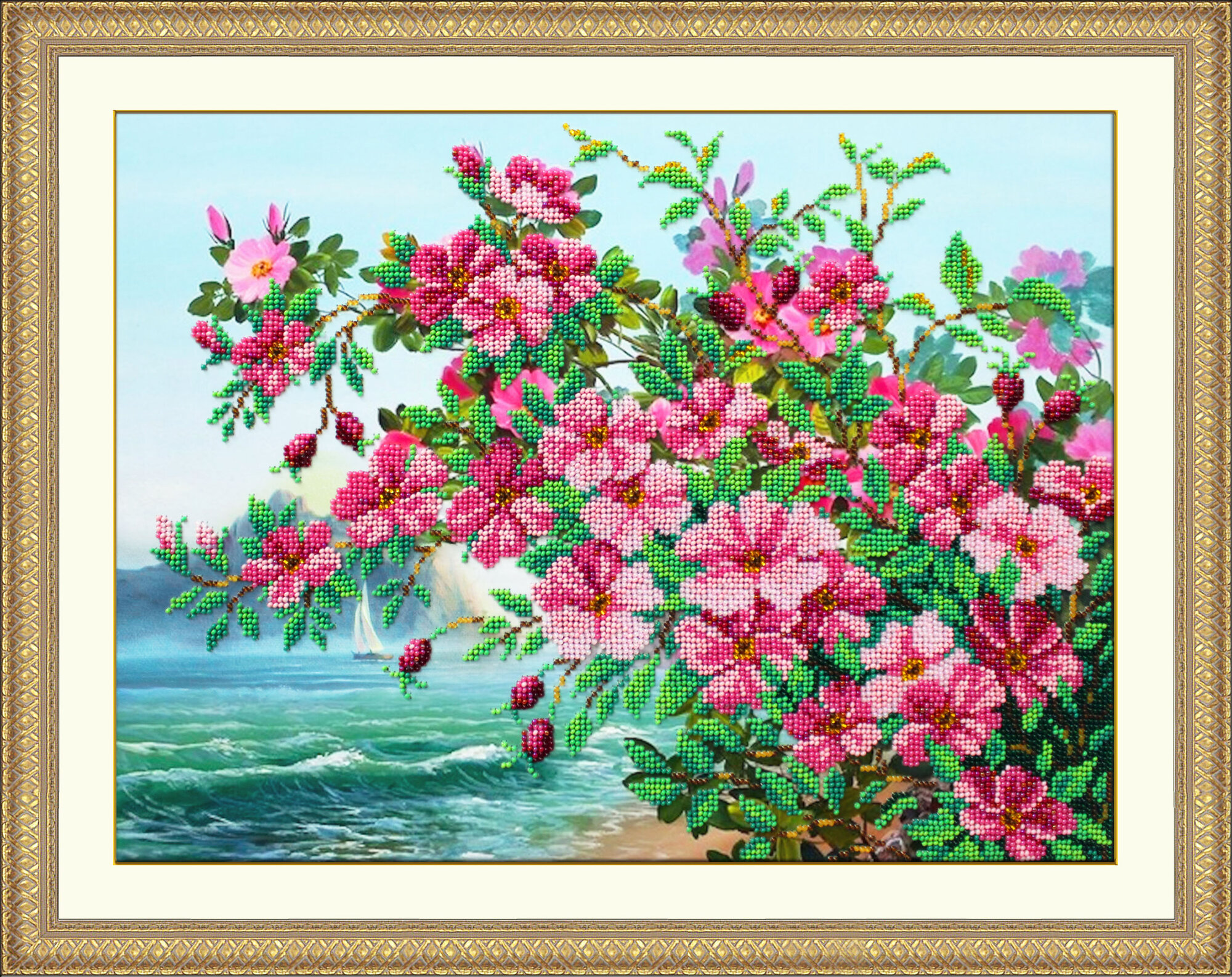 Набор для вышивания бисером "паутинка" Б-1305 В ожидании