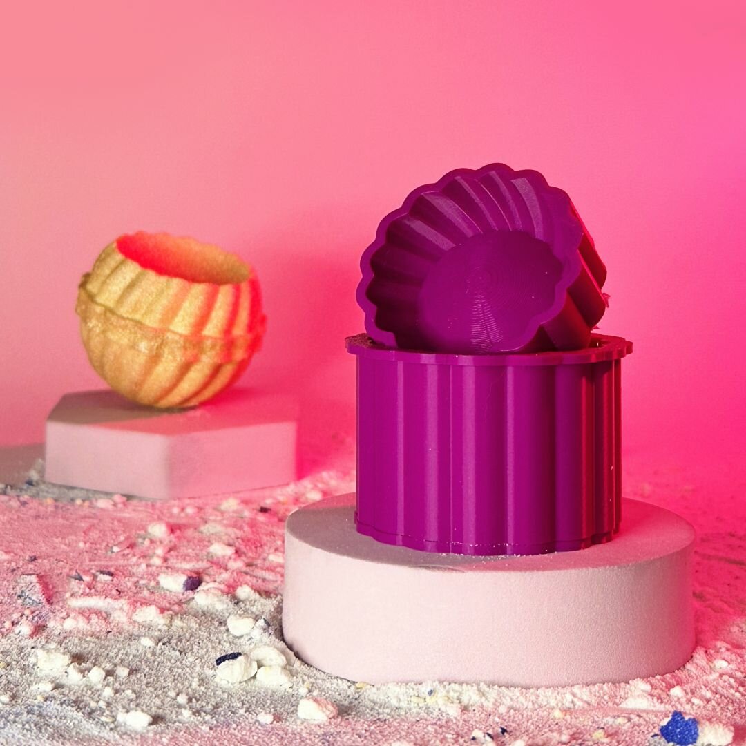 3D форма для бомбочек Зефирная чаша 9 см