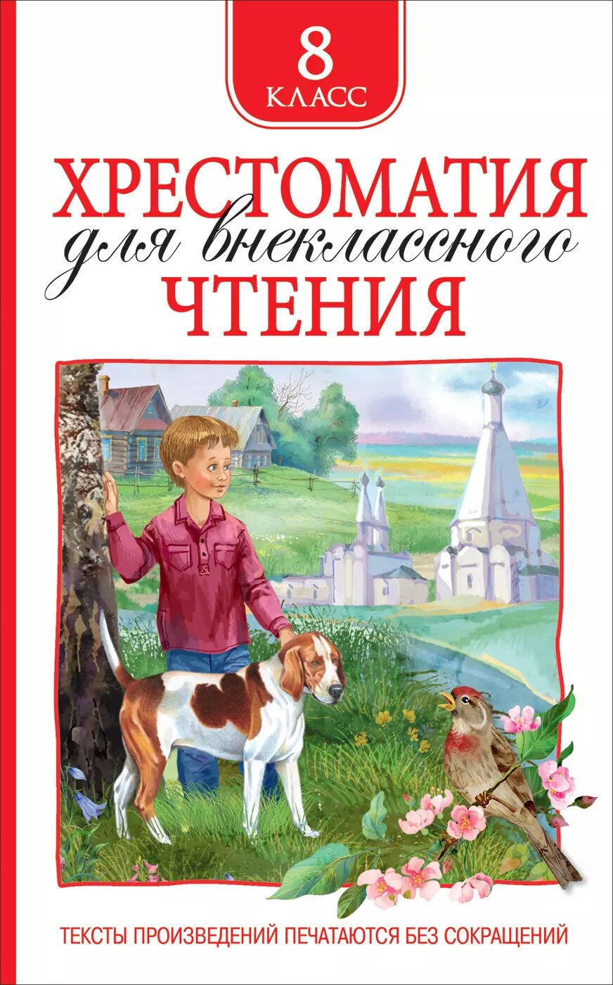 Хрестоматия для внеклассного чтения. 8 класс (Михаил Лермонтов, Иван Тургенев, Николай Гоголь, Александр Пушкин, Антон Чехов)