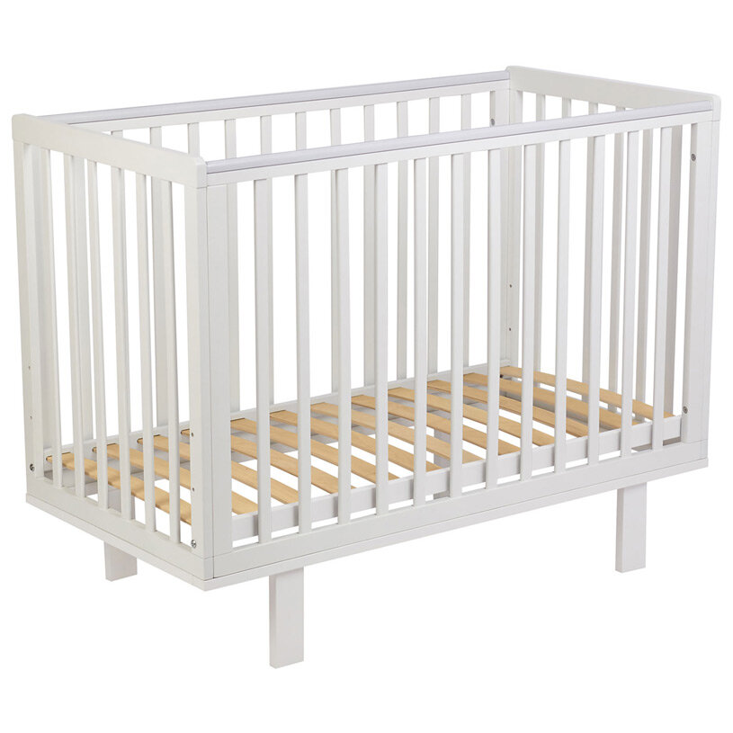 Кроватка детская Polini kids Simple 340, белый
