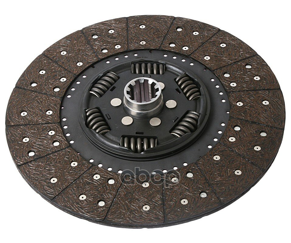 Диск сцепления КАМАЗ-4308,43253 ведомый (КПП-ZF-6S-1000, дв. CUMMINS B ISBe-210 395GTZ) MEGAPOWER MEGAPOWER Automotive арт. 160.