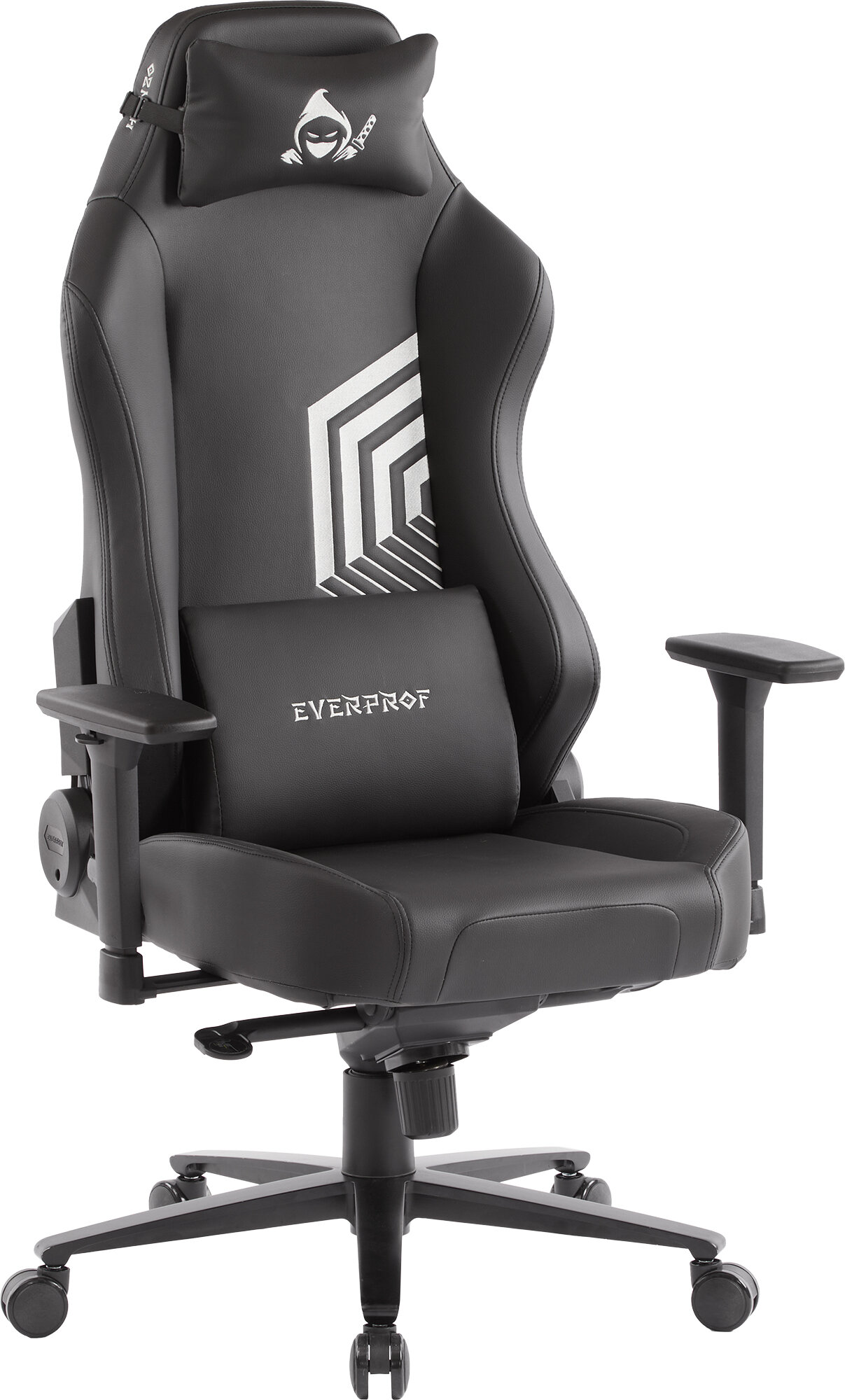 Компьютерное кресло Everprof Hanzo, экокожа, мультиблок, черное