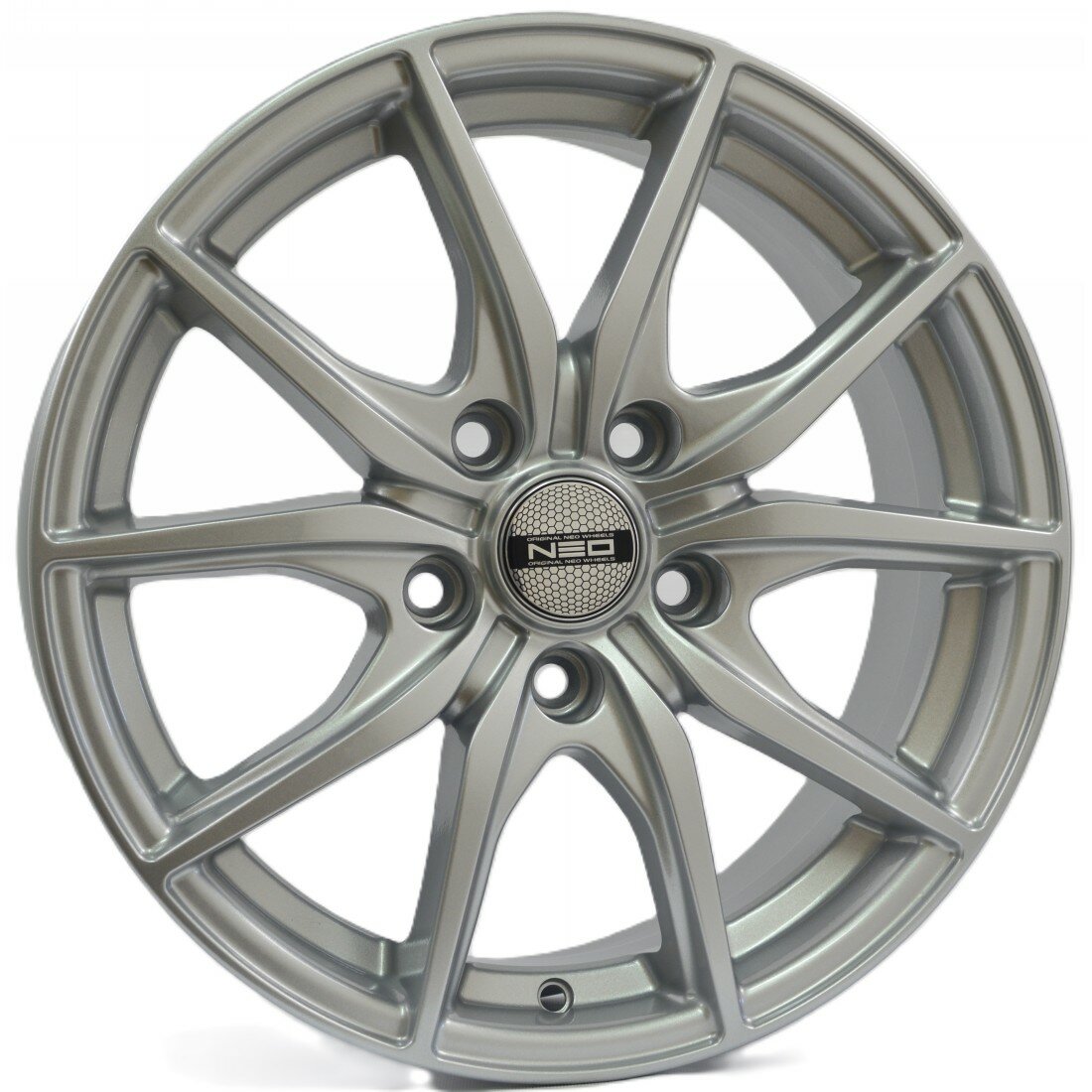 Колесный диск Neo 776 7x17 5x108 ET45 60,1 Silver литой для автомобиля
