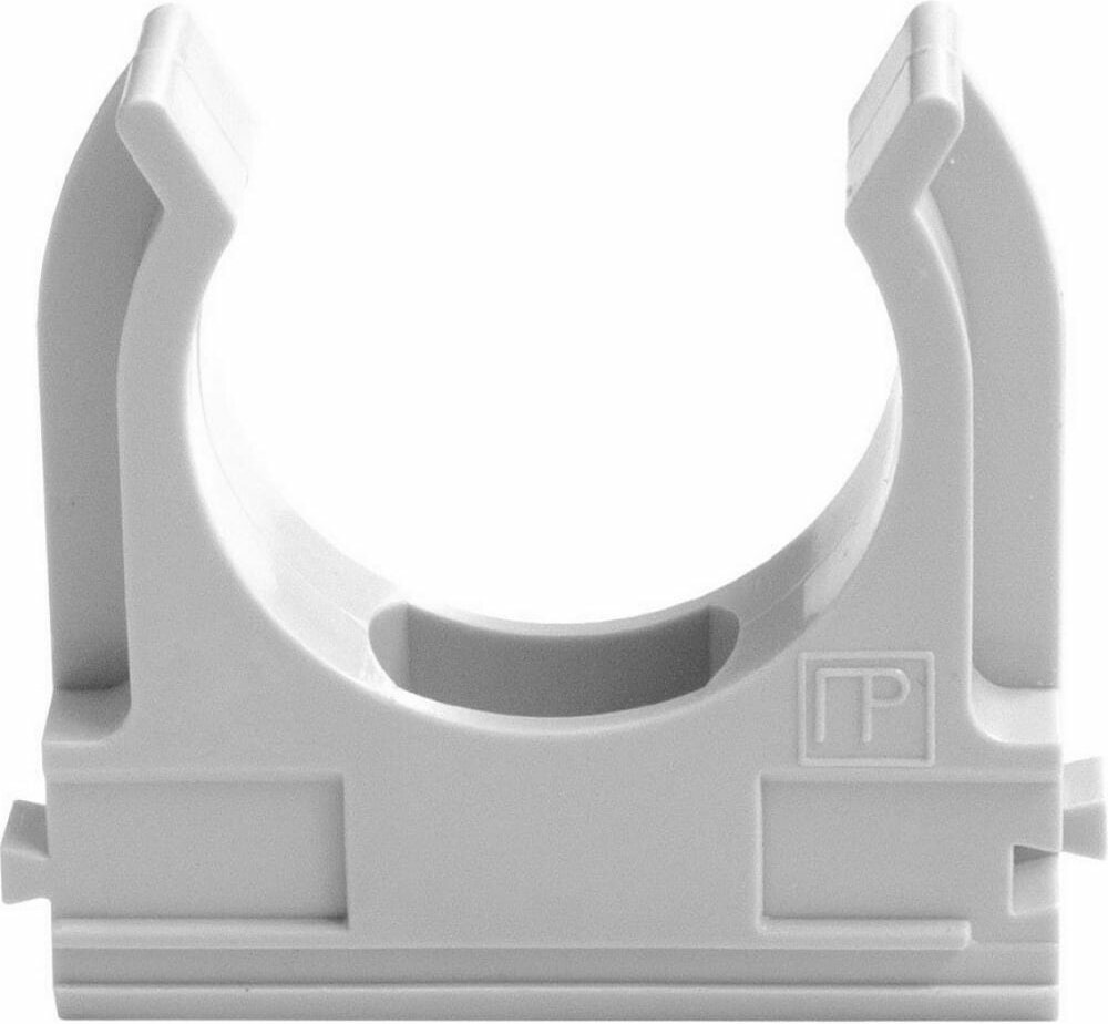 Промрукав Крепёж-клипса для труб Полистирол д25 100шт PR.02725