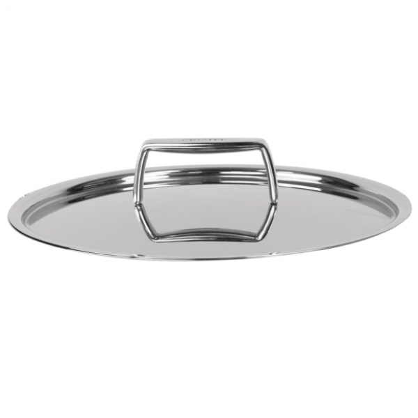 Крышка Кастель Про, нержавейка, универсальная 18 см, K18CPF, CRISTEL