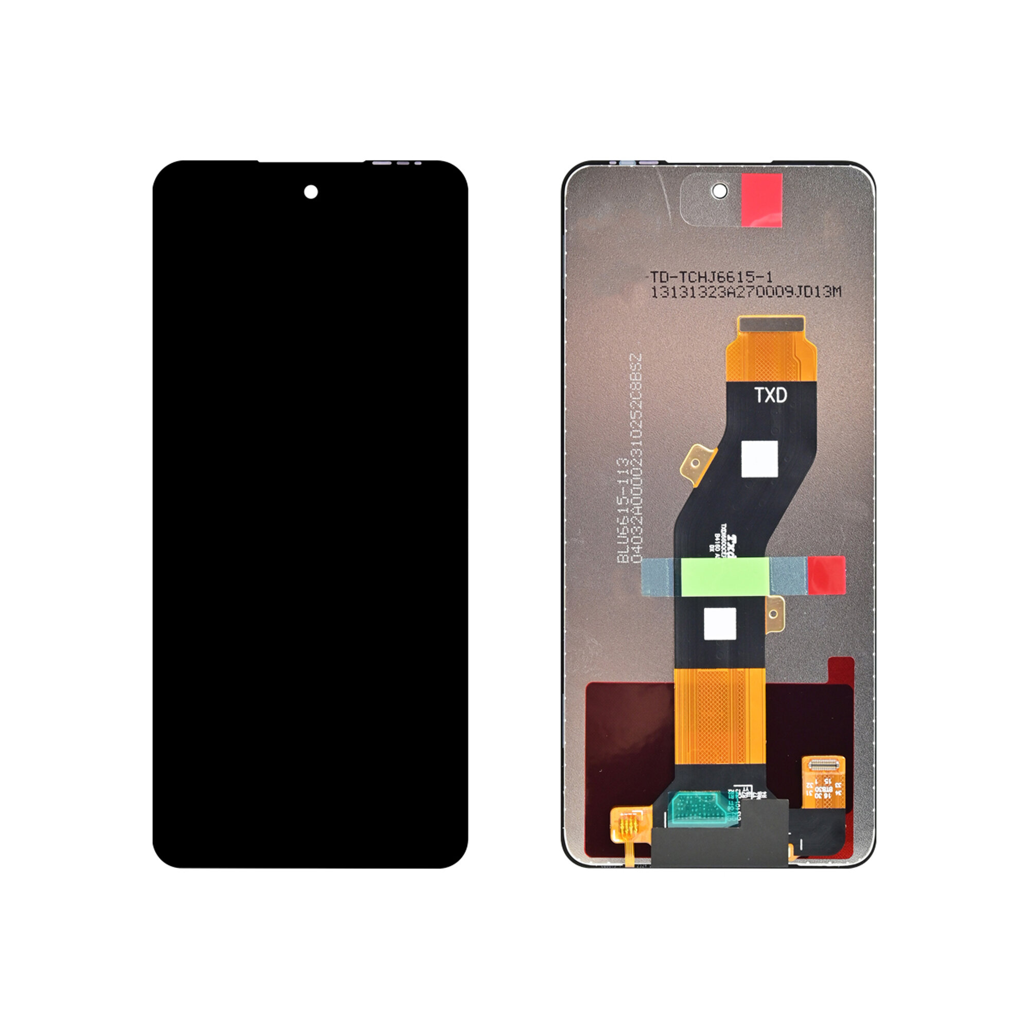 Дисплей (экран) в сборе с тачскрином для Infinix Smart 8, Tecno Spark 20C черный (Premium LCD) / 720x1612