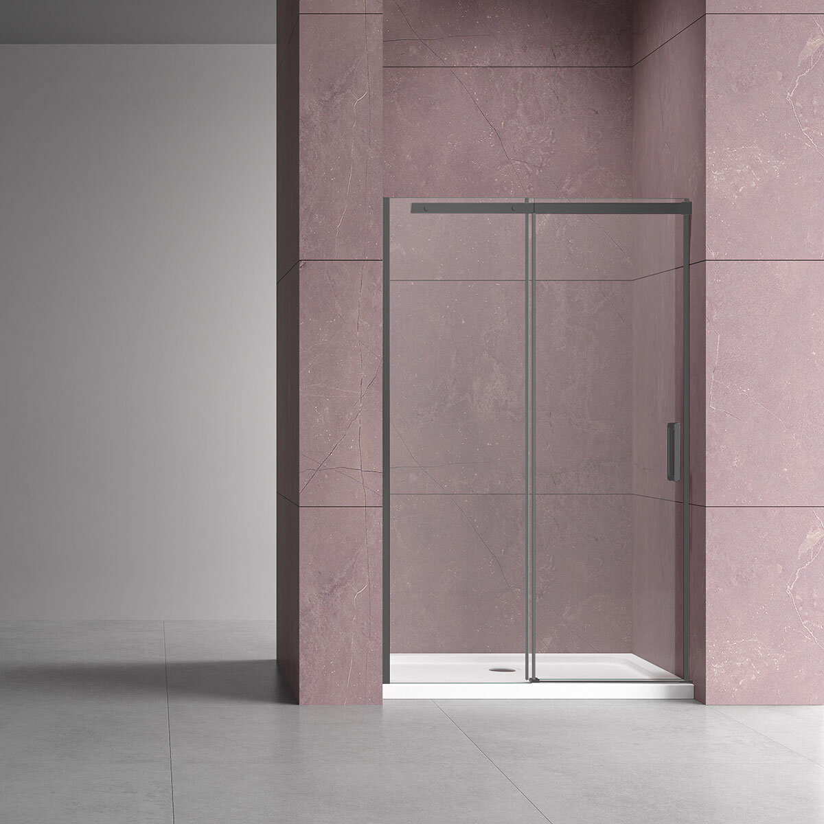 Душевая дверь Vincea Dice 200х120 VDS-4D120CLGM