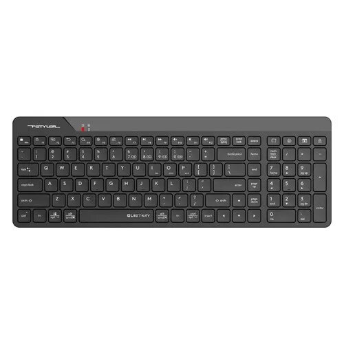 Клавиатура A4TECH Fstyler FBK23 AS, USB, Bluetooth/Радиоканал, черный