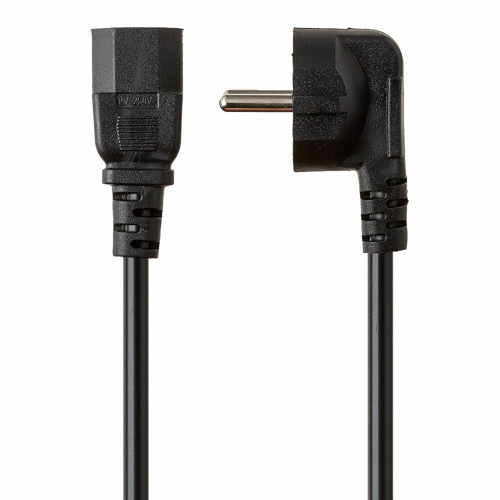 Шнур сетевой 1.8 м, IEC C13 (компьютер/принтер/факс и др.)