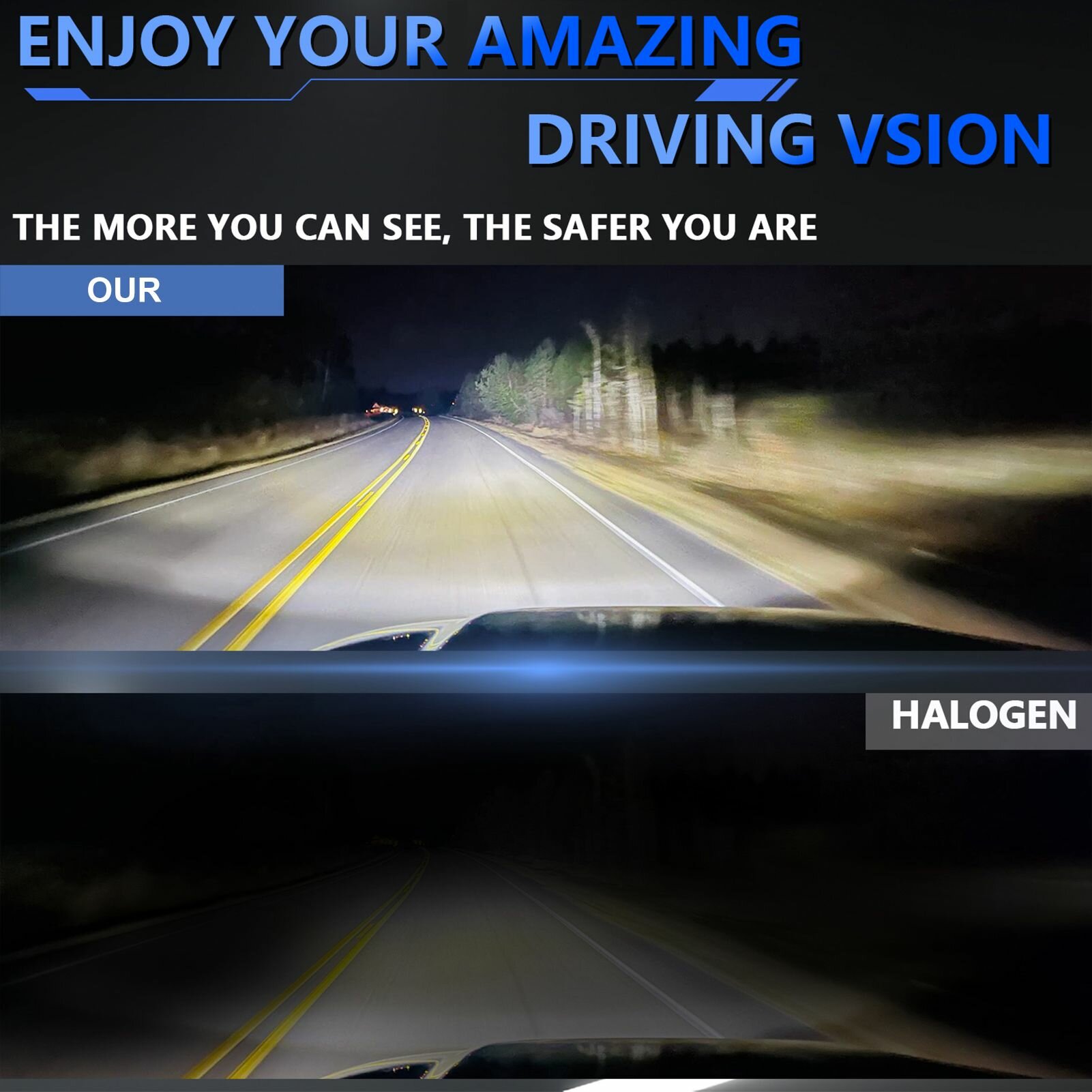 Фара 4x6" с DRL и поворотником, совместима с H4651/H4656 (стиль A-Chrome)