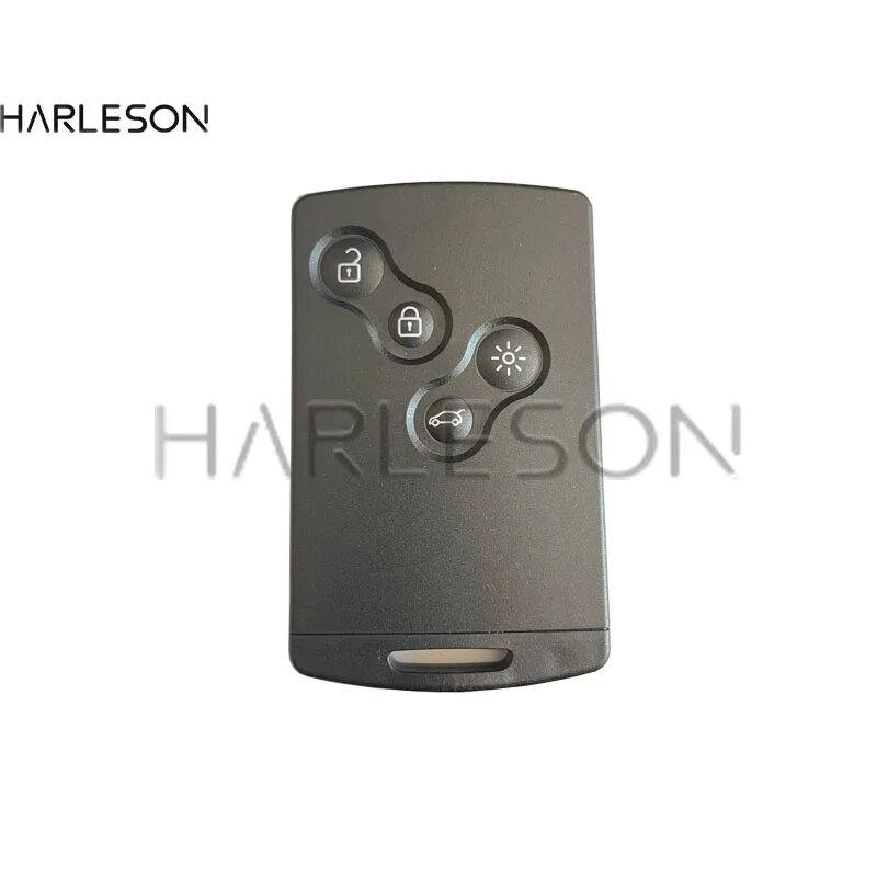 Смарт-карта OEM PCB, 4 кнопки, чип PCF7953M 4A, 433 МГц, для Renault Clio 4 Captur, Пассивный бесключевой доступ, дистанционное управление Aftermarket Shell