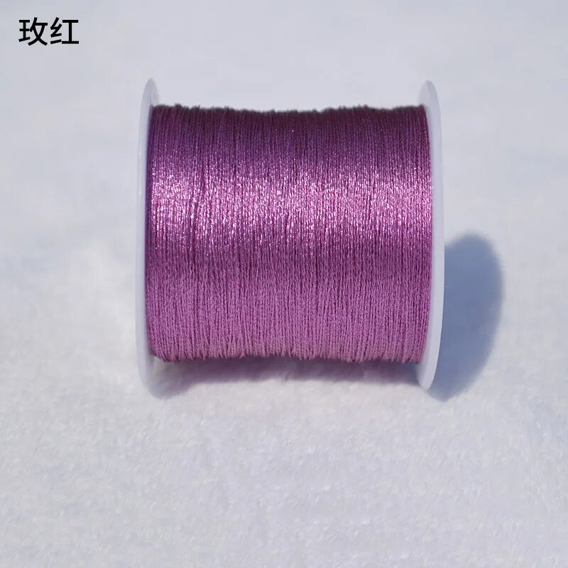 YOMDID цветная нить для рукоделия 6strands, Фиолетовый, RoseRed