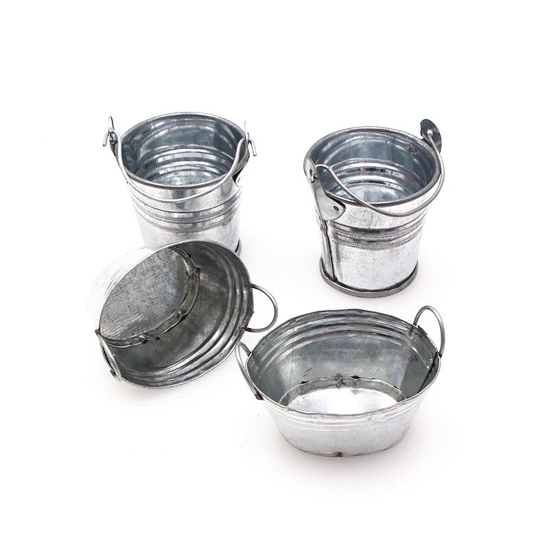 Мини ведра и чаши из металла, Buckets 1 Basins 1