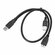 Двойной USB 3.0 Y-кабель Micro B