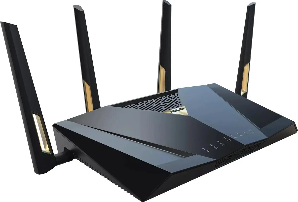 Роутер Wi-Fi ASUS RT-BE88U WiFi7 10G 4х2.5G USB 1376+5764Mbps 5GHz/2.4GHz