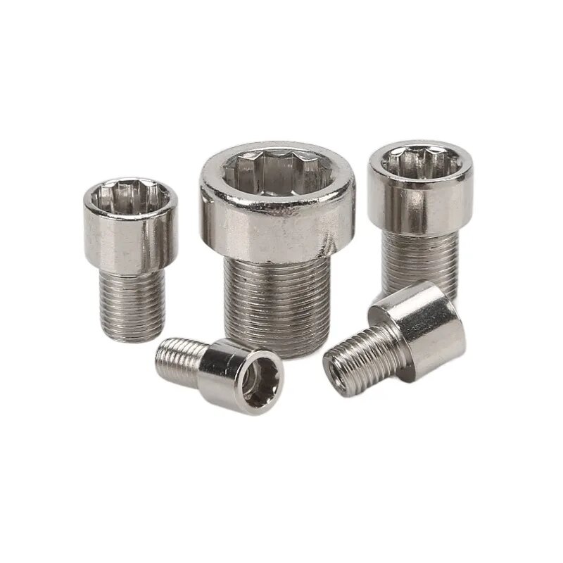 M7 M8 M10 M12 M16 Шестигранная муфта гайки удлинение утолщенная круглая крышка соединение колонны цилиндрические преобразующие гайки