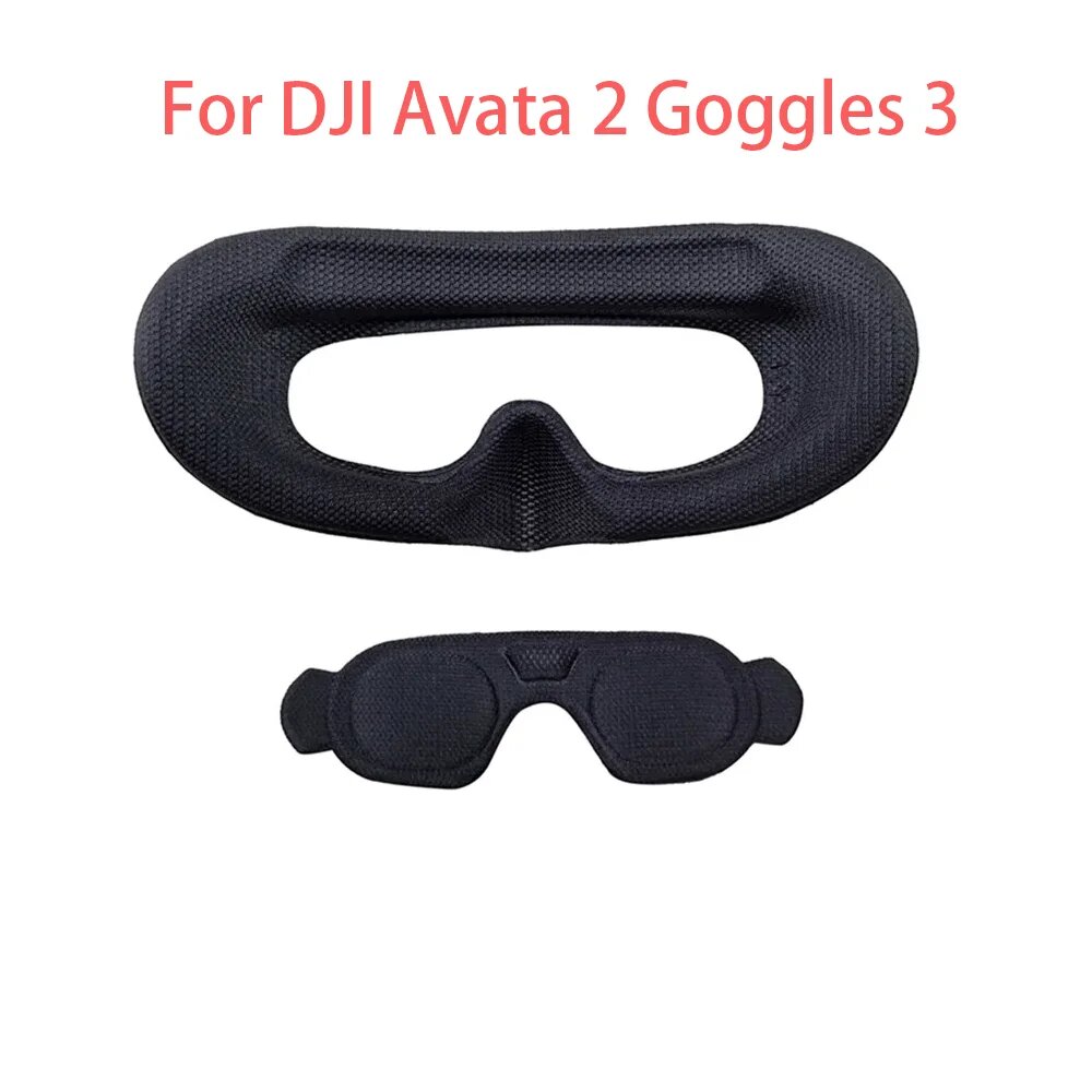 Губчастая маска для глаз DJI Goggles 2 Black Set C