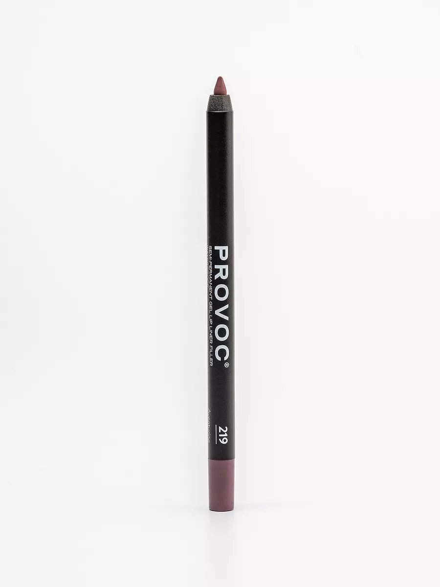 Provoc Gel Lip Liner Filler 219 Полуперманентный гелевый карандаш для губ (какао)
