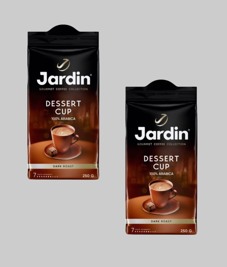 Кофе молотый Jardin Dessert Cup 250 грамм 2 штуки