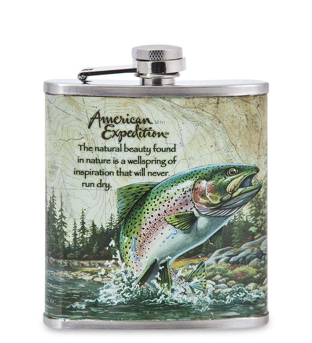 Фляжка "Рыба" 200 мл A2188161 разностор