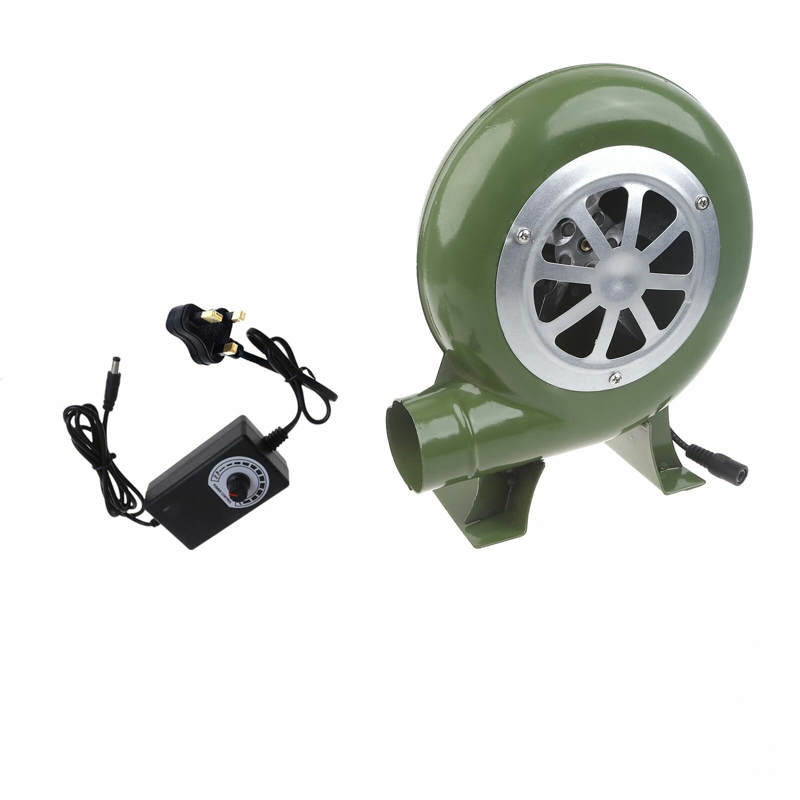 Блок питания для воздуходувки 12 В + регулятор скорости, британский стандарт - 80 Вт