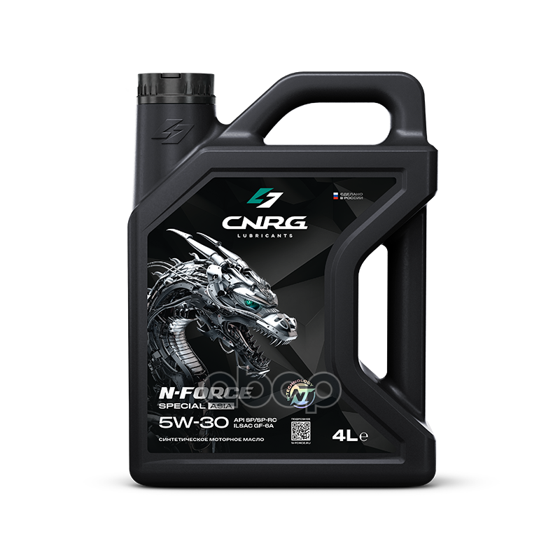 Масло Моторное N-Force Asia Sp/Sp-Rc/Gf-6A 5W30 Синт.4л Cnrg C.N.R.G. арт. CNRG-268-0004