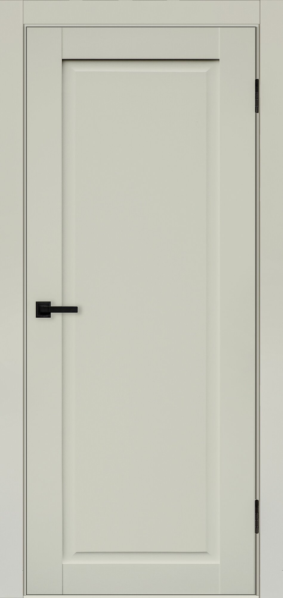 Дверь межкомнатная комплект с коробкой и наличниками Классик-1 без стекла, WOOD LATTE, 800х2000мм