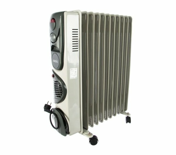 Масляный радиатор BВ-25x2.5кВт OASIS