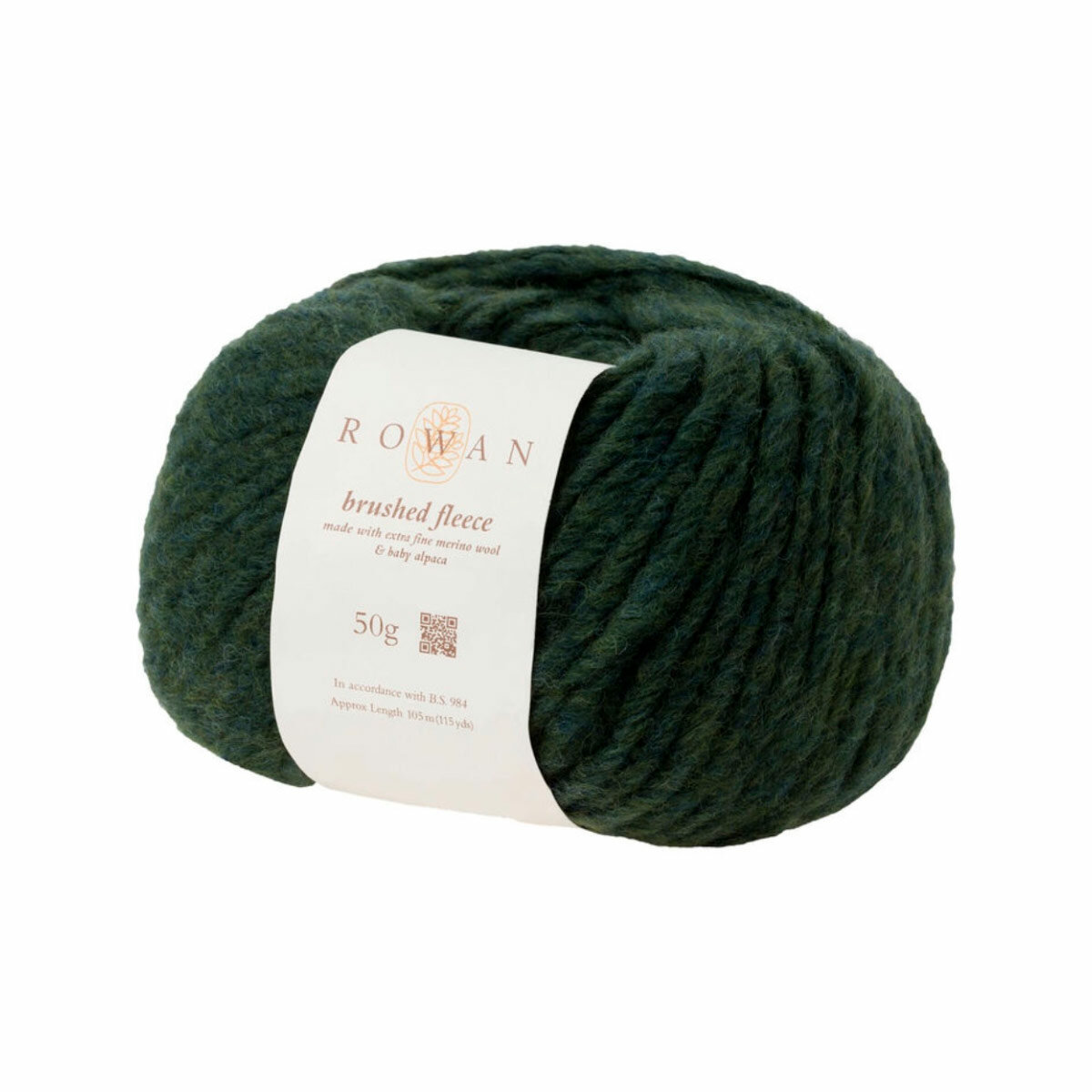 Brushed Fleece /Брашт Флис/ пряжа Rowan, 9802176 (256, *, зеленый)