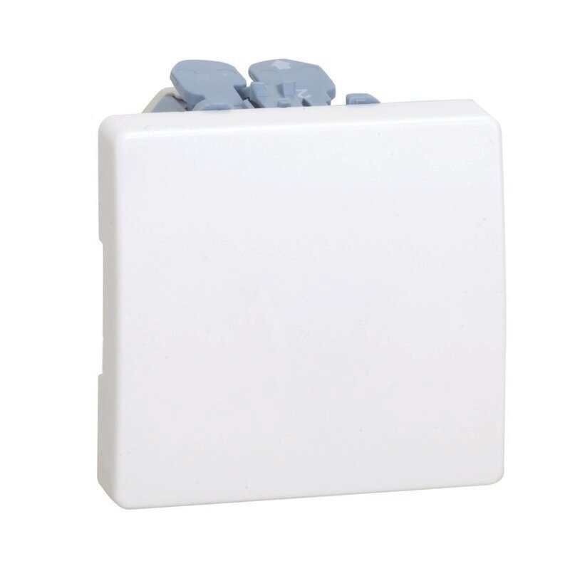 1 шт. Simon 27 Мех Серый Выключатель проходной, 10А 250В