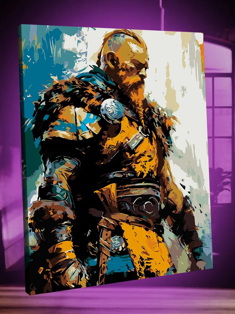 Картина по номерам Скандинавия викинги