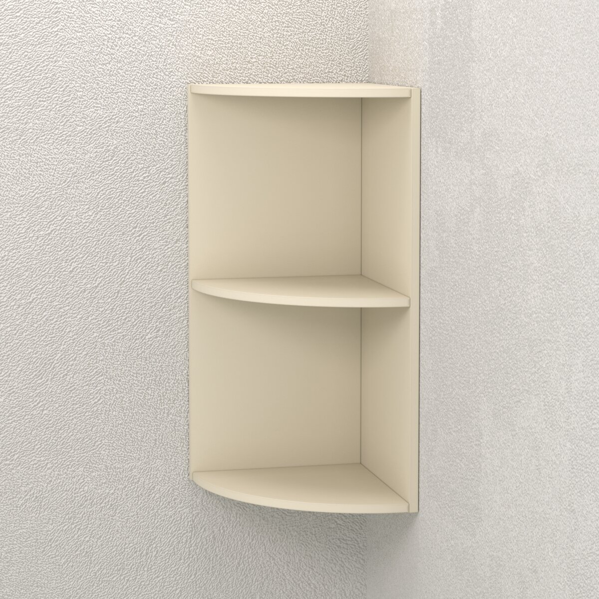 Антресоль угловая А-06, Крем Вайс. Производитель товара - компания Westcom.