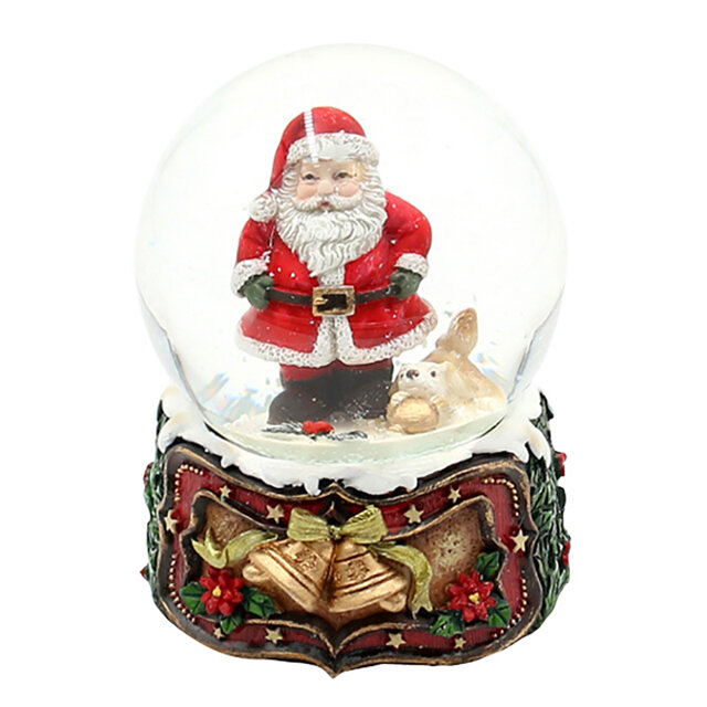 Снежный шар Санта-Клаус: Ожидание Рождества 9 см, Sigro, 50-2051-4