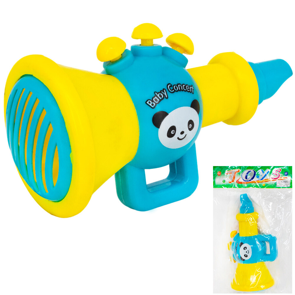 Игровой набор музыкальных инструментов Китайская игрушка1 Труба, пластик, металл, для детей от 3 лет ZY1072182