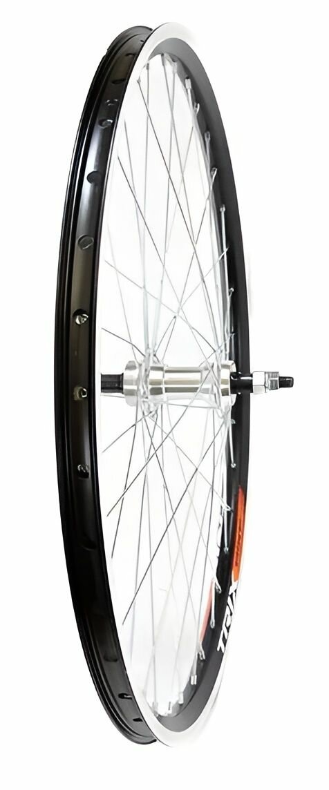 Колесо TRIX "26 заднее, алюминий, двойной обод, V-brake, 36Н, эксцентрик