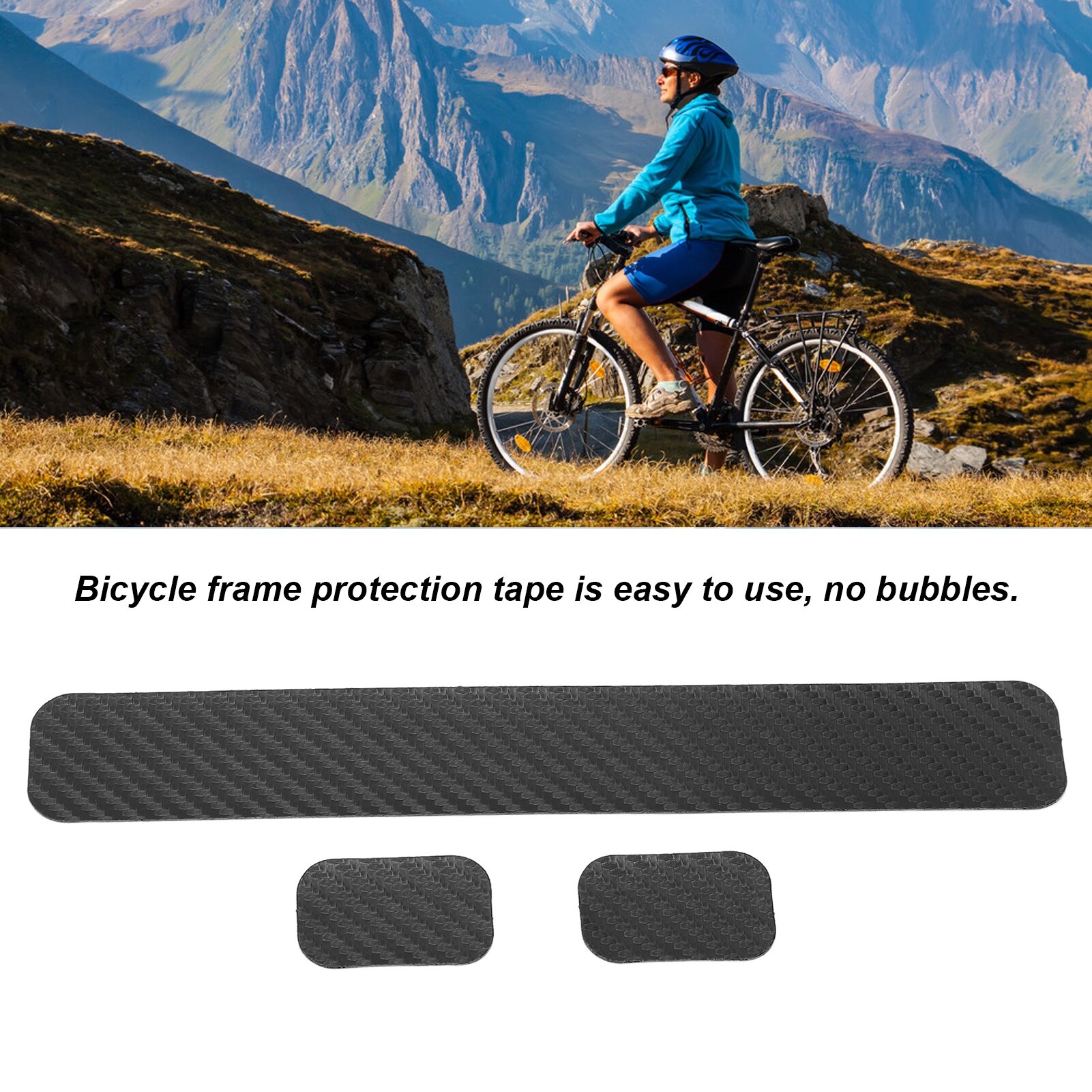 Защитная лента для цепи велосипедной рамы, устойчивая к царапинам, водонепроницаемая наклейка на велосипедную цепь для езды на велосипеде